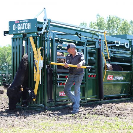 Q-Catch 87 Series Mobile Cattle Crush & Alley | Arrowquip